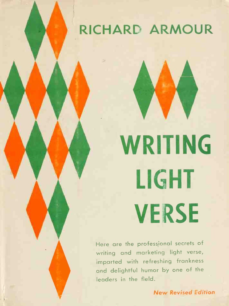 Writing Light Verse | Download Free PDF | Poetry