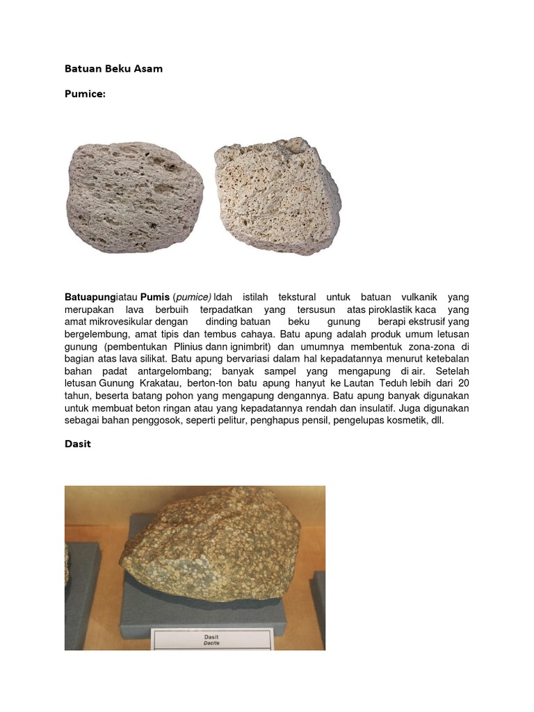 Batuan Beku | PDF | Ilmu Sosial | Seni