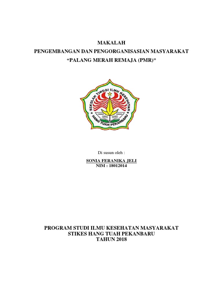 Pengorganisasian Palang Merah Remaja | PDF