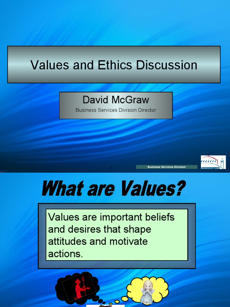 Value and Ethics Presentation Rev5 | Download Free PDF | Integrity ...