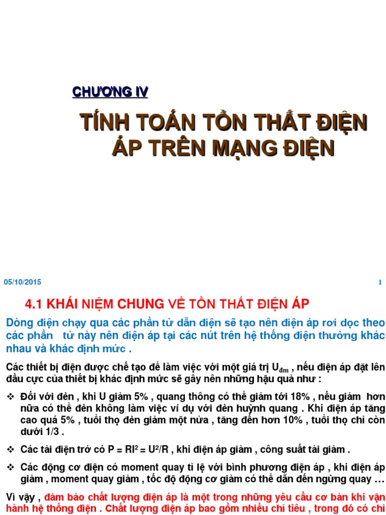 6 Tinh Toan Ton That Dien AP Tren Mang Dien 3969 | PDF