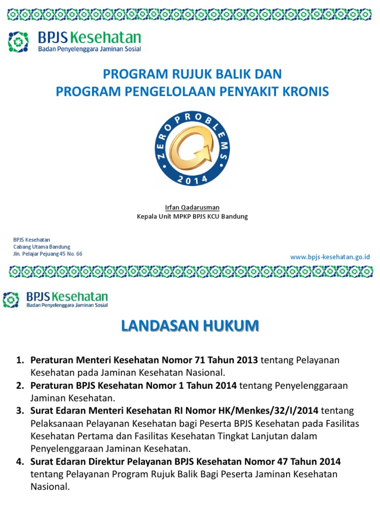 Materi Prolanis PRB Untuk PST | PDF