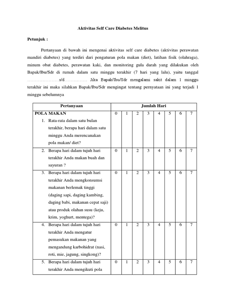 Kusioner Sdsca | PDF
