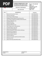 List of Operational Control Procedure | PDF