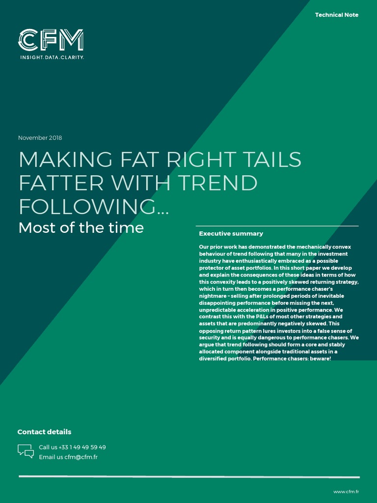 Making Fat Tails Fatter | PDF | Market Trend | Investor