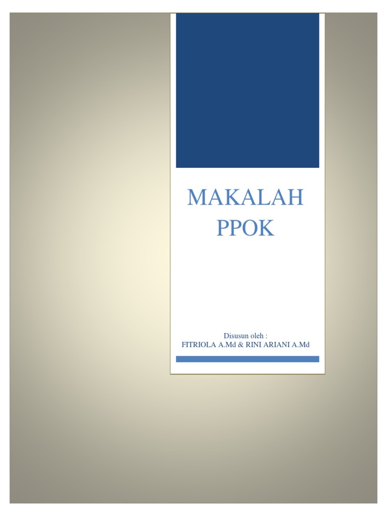 Makalah Ppok | PDF