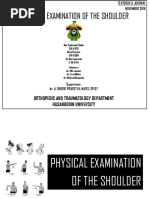 Speeds Test Supraspinatus Test Whipple Test Yergasons Test | PDF ...