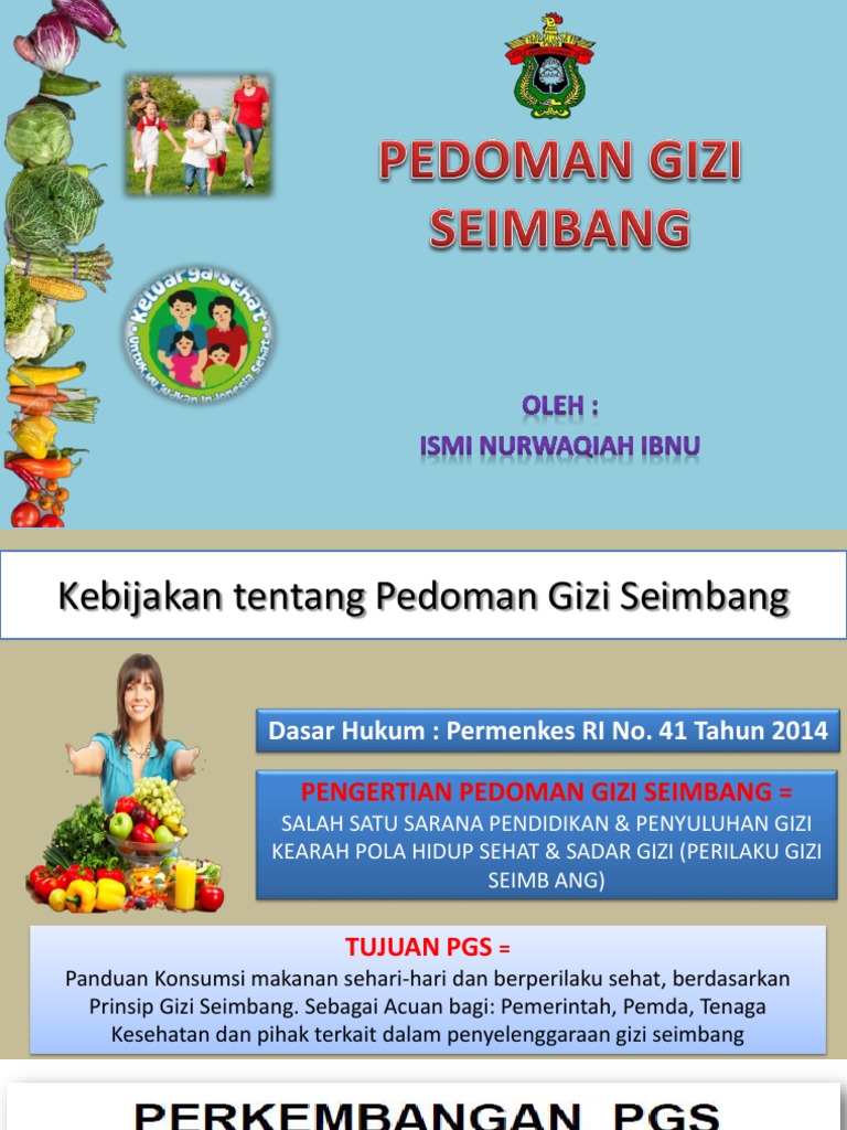 Pedoman Gizi Seimbang Pdf