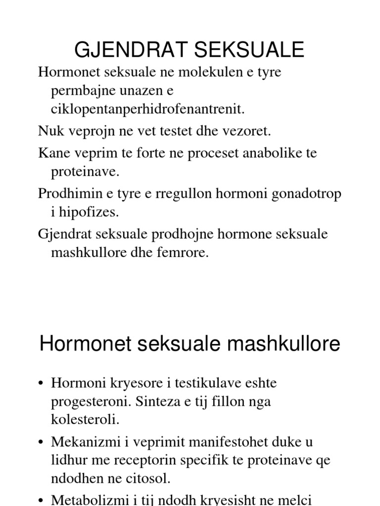 6.gjendrat Seksuale PDF | PDF