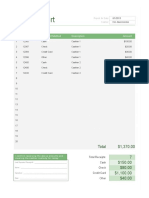 Cash Count Certificate Template | PDF