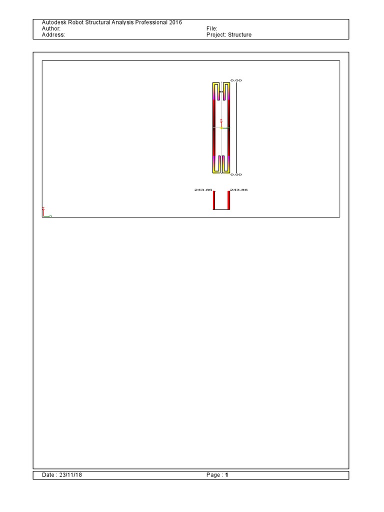 Autodesk Robot Structural Analysis Professional 2016 Author: File ...
