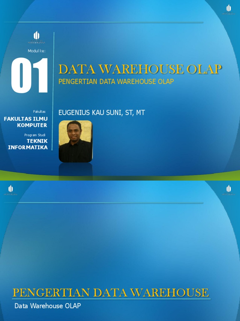 Data Warehouse dan OLAP | PDF