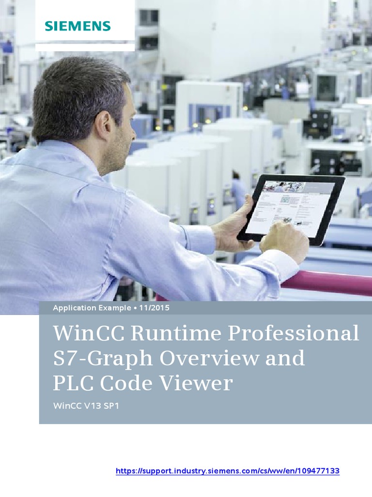 WINCC Runtime Professional S7-Graph Overview and PLC Code Viewer | PDF ...