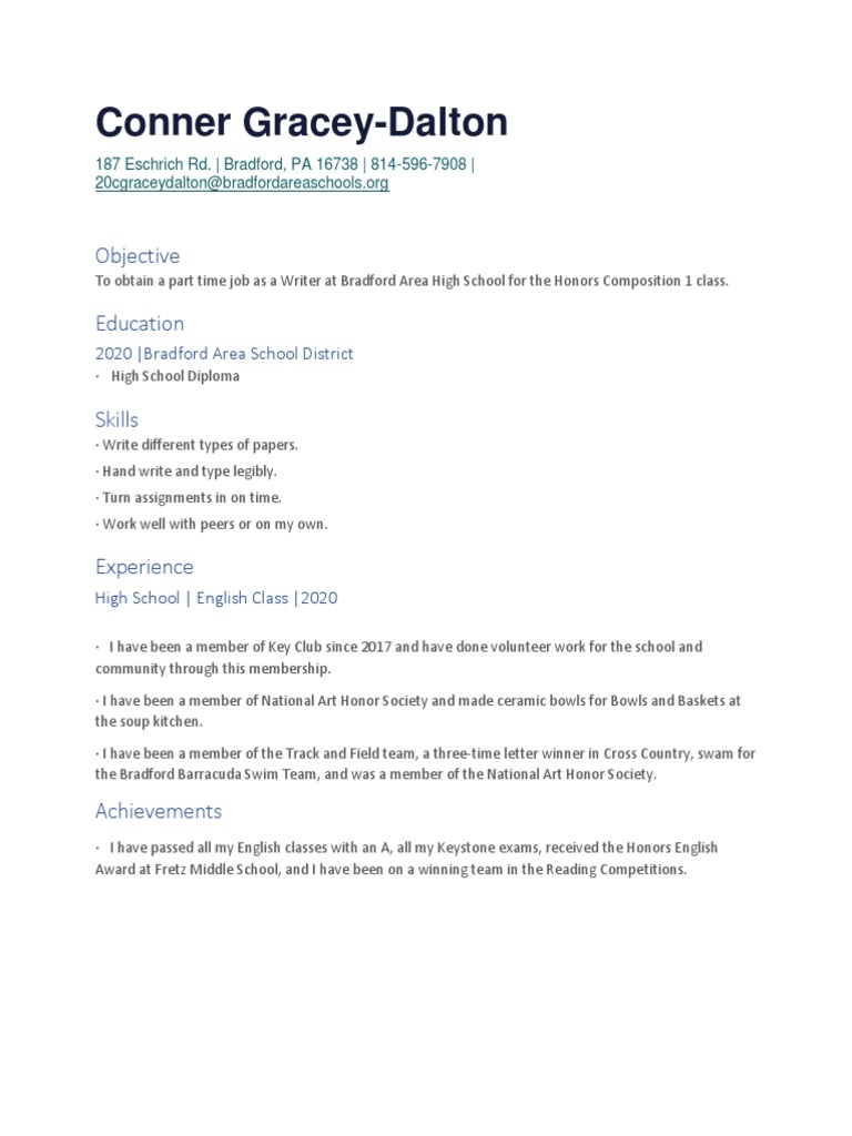 Resume Comp1 2 | PDF | Career & Growth