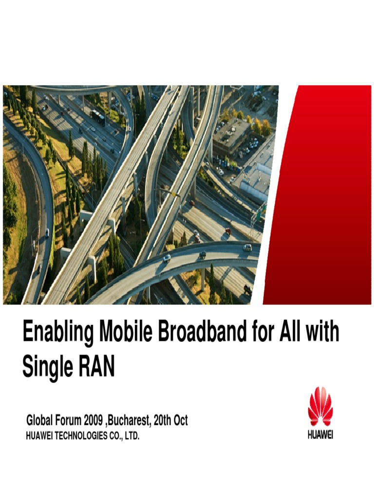 Sran PDF | PDF | Lte (Telecommunication) | Mobile Technology