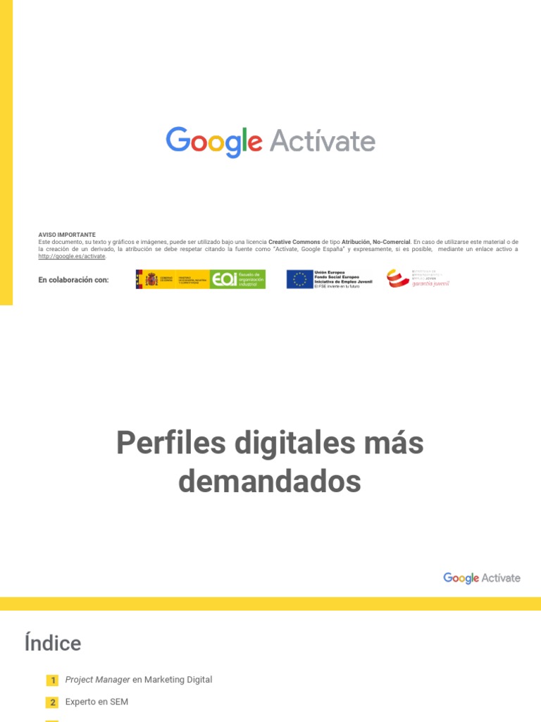 Módulo 3. Perfiles Más Demandados en El Sector Digital | PDF ...