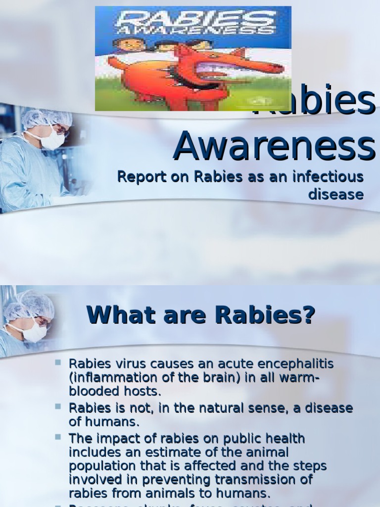 Rabies Awareness | PDF | Rabies | Biology