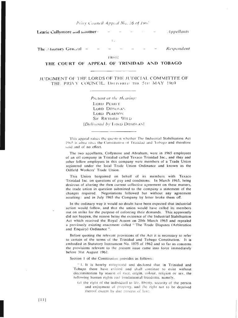 Collymore V AG | PDF