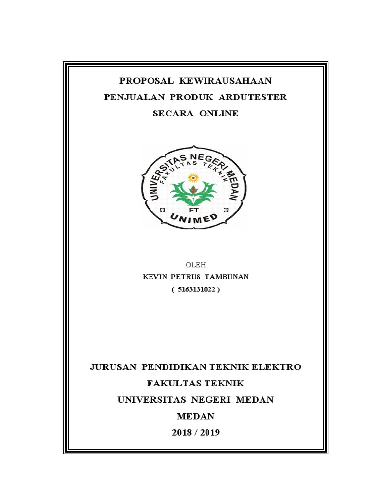 Proposal Usaha Pcb Duino Tester Pdf Teknologi And Rekayasa 