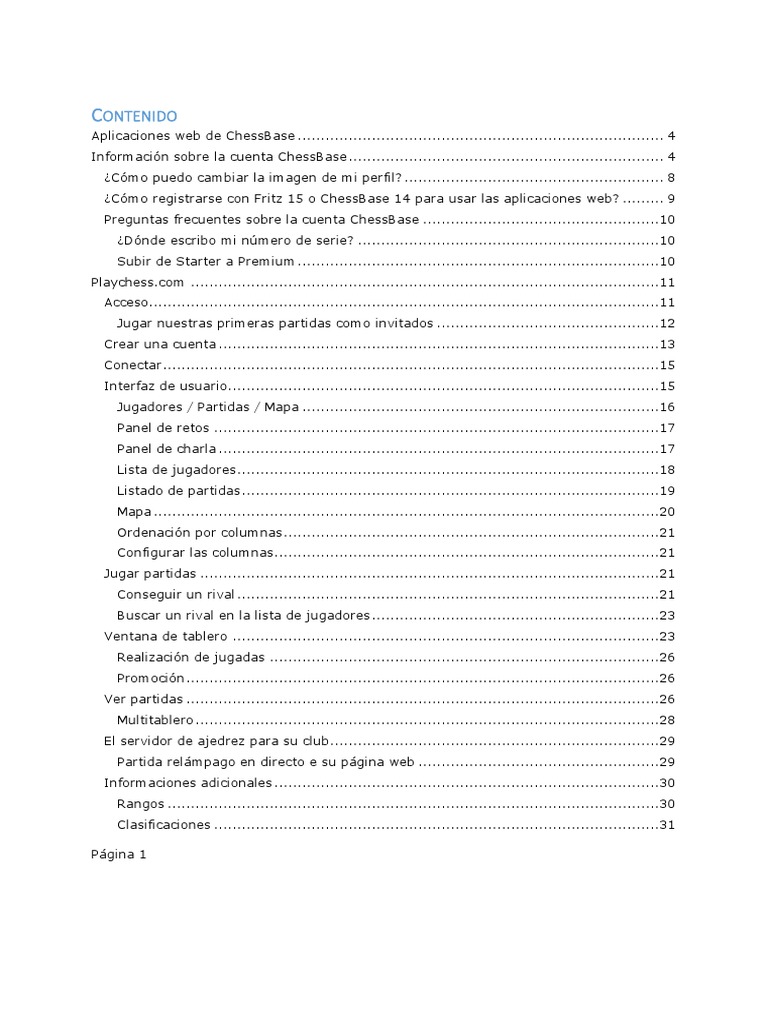 Manual de Fritz 15 en español PDF | PDF | Point and Click | Contraseña