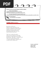 SMILE Poetry Analysis Worksheet | PDF | Poetry | Rhyme