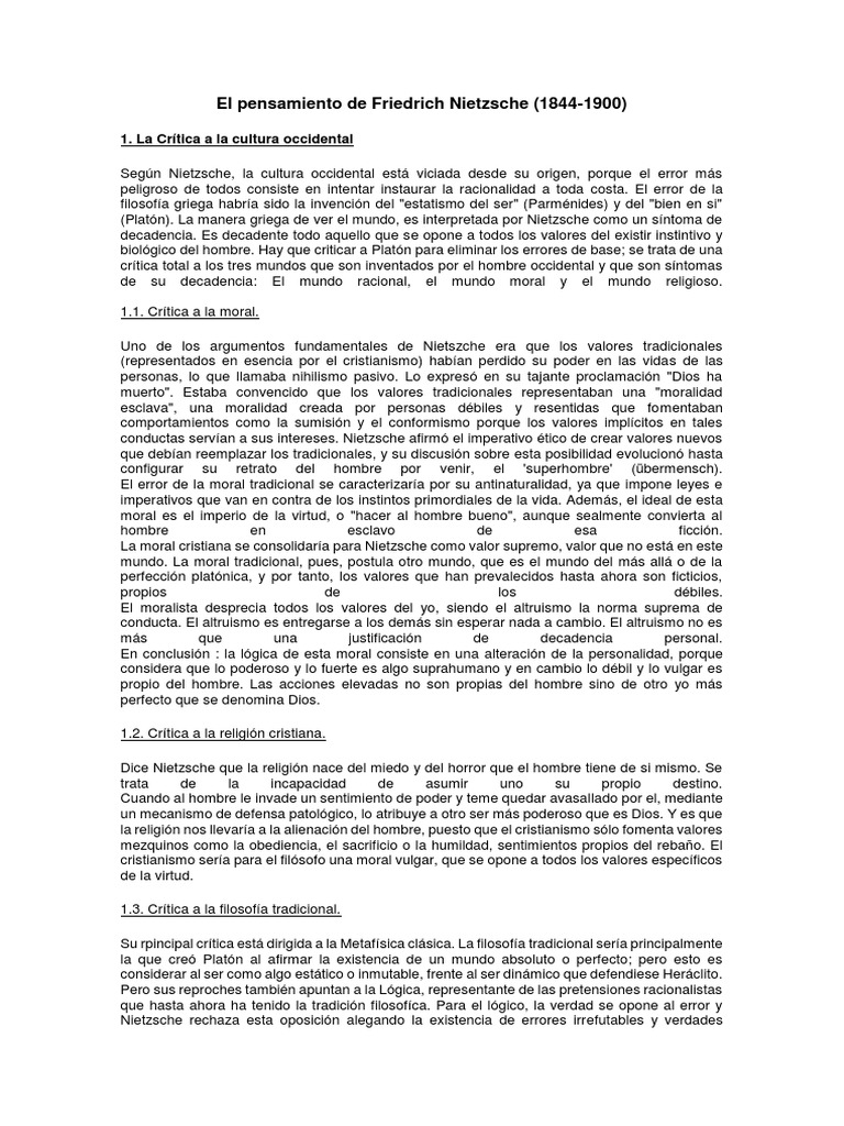 La Filosofia Posmoderna | PDF | Friedrich Nietzsche | Gianni Vattimo