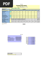 IPC E103 WSFU Sizing Tables | PDF
