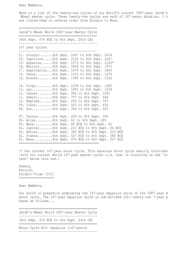 Awodele - Observations On W.D. Gann, Vol. 1 Periodicity | PDF | Planets ...