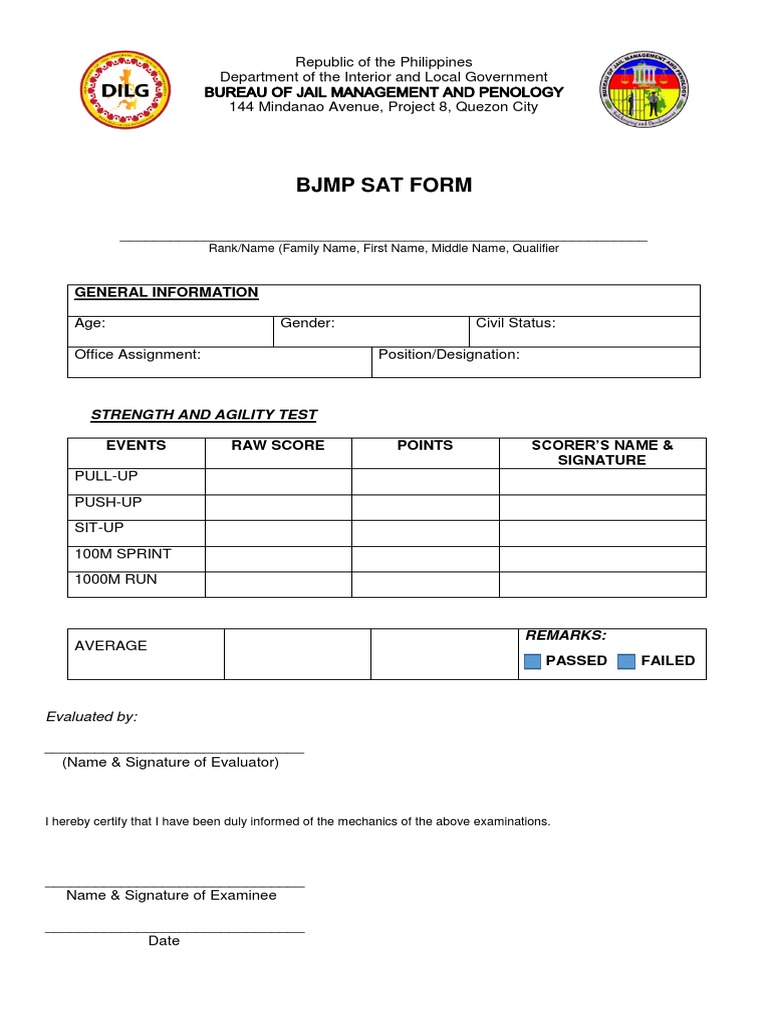 SAT Form 2018 PDF | PDF