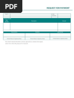 Cash Advance Request Form | PDF | Business