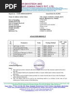 Water Test Report PDF | PDF