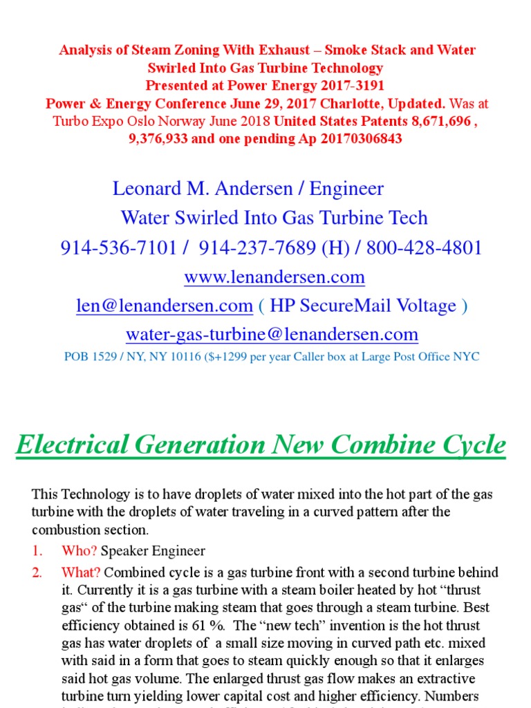 CCGT Book | PDF | Gas Turbine | Natural Gas
