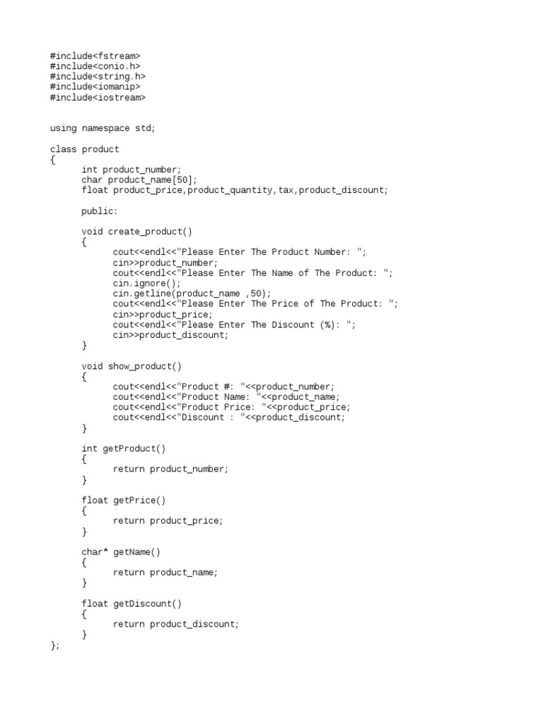 Supermarket Management | PDF | Discounts And Allowances | Models Of ...