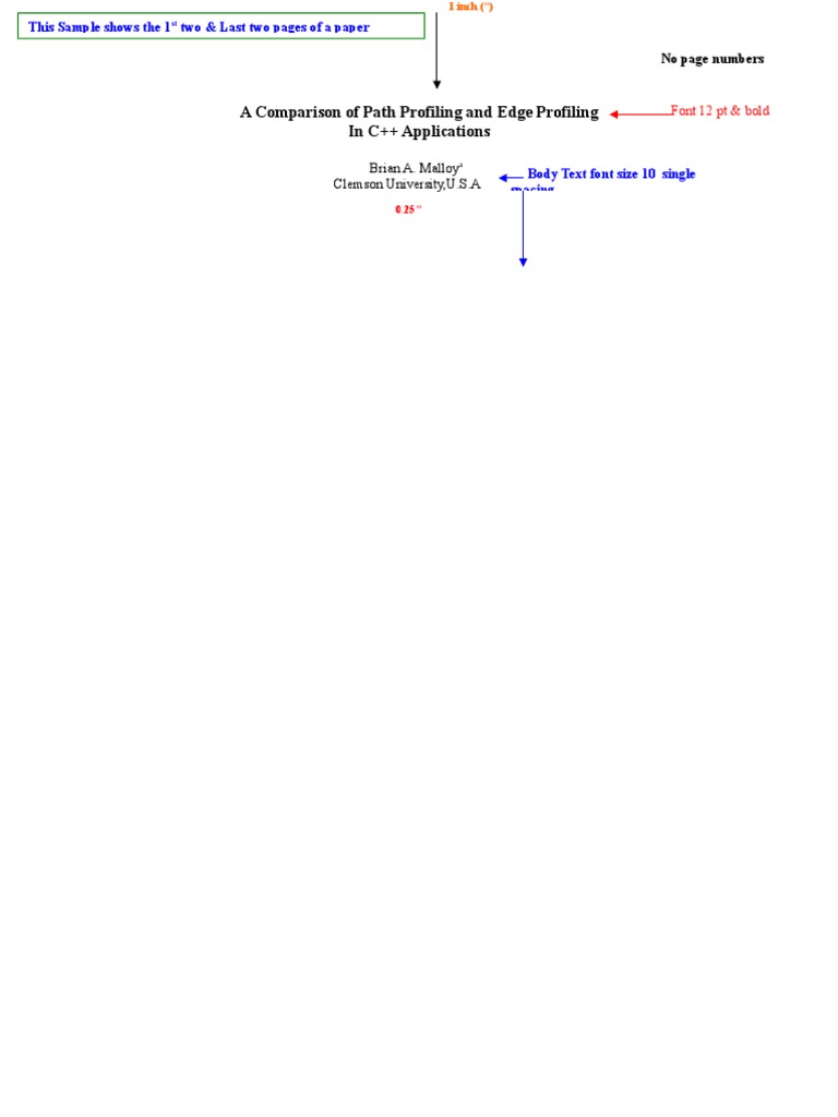 A Comparison of Path Profiling and Edge Profiling in C++ Applications ...