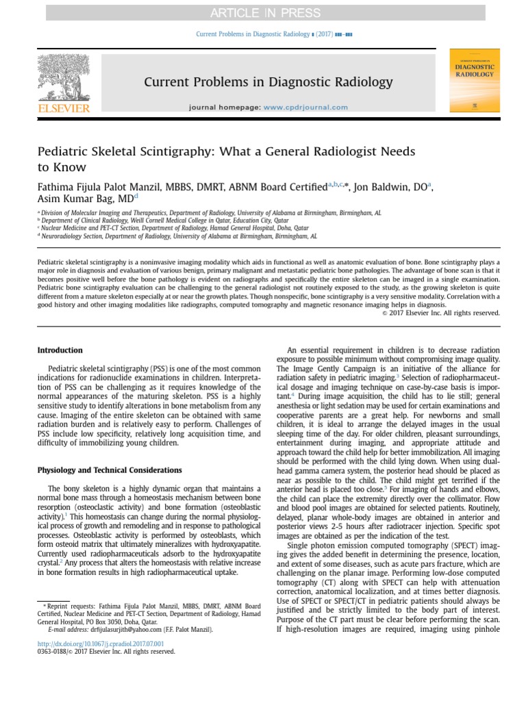 Skeletal Scintigraphy | PDF | Medical Imaging | Radiology