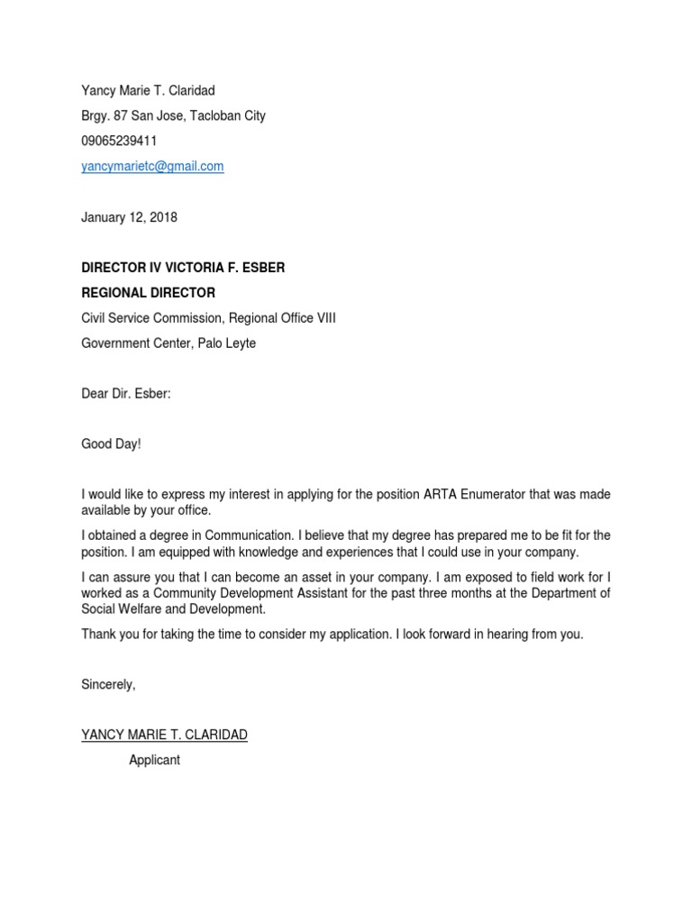 Director Iv Victoria F. Esber Regional Director | PDF | Social Science