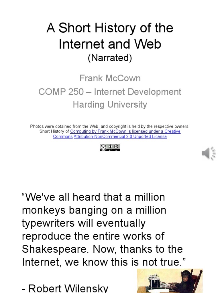 Internet & Web History Overview | PDF | World Wide Web | Internet & Web