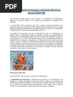 Norma NFPA 70: Seguridad Eléctrica y EPP | PDF | Electricidad | Energía ...