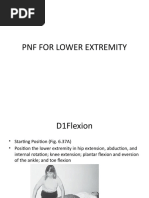 PNF Diagonal Patterns for Rehabilitation | PDF | Anatomical Terms Of ...