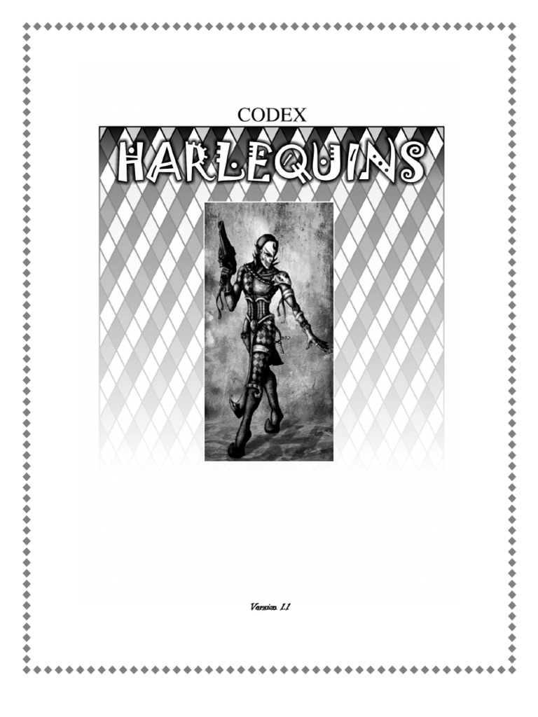 Harlequins Codex: History & Warfare | PDF | Young Adult