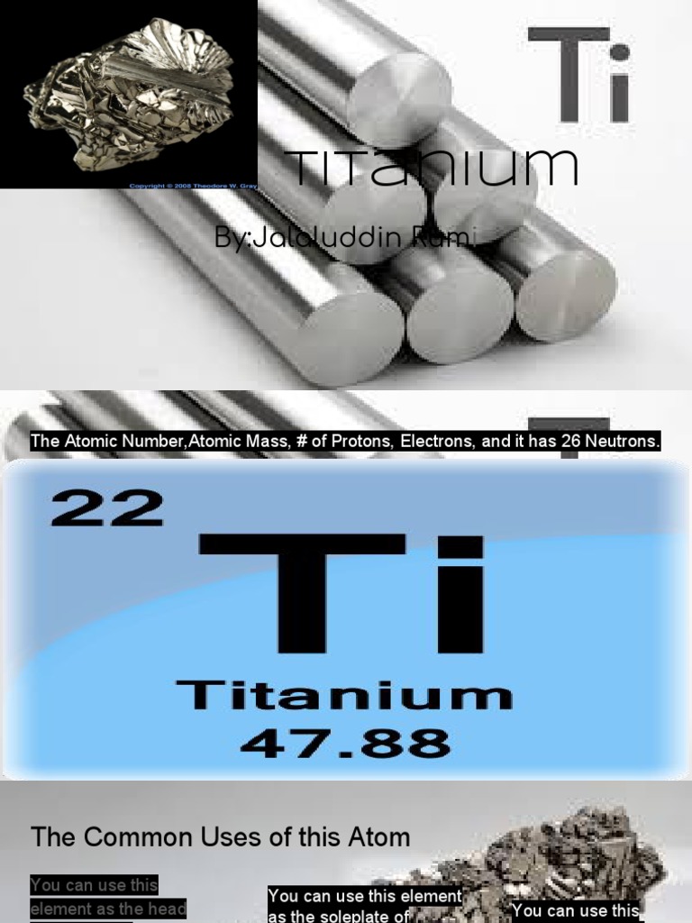 Titanium Facts for Science Students | PDF
