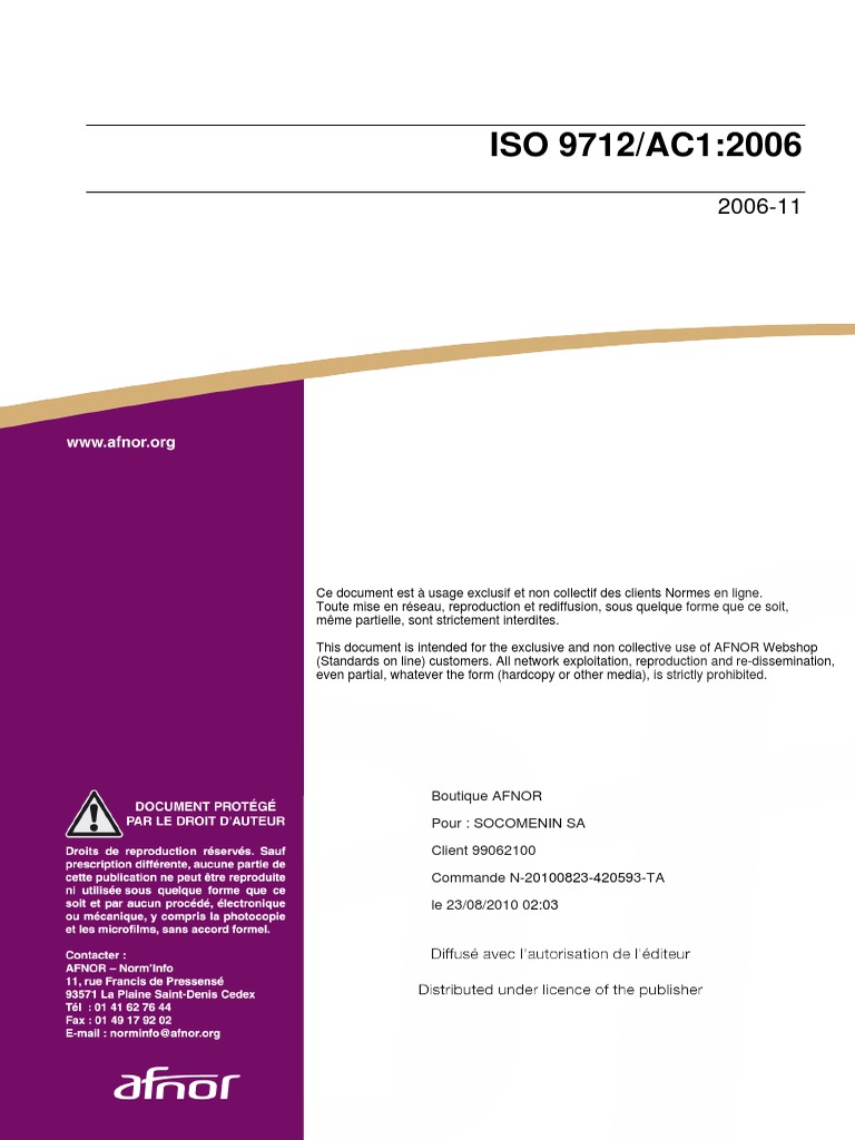 Iso 9712 PDF | PDF