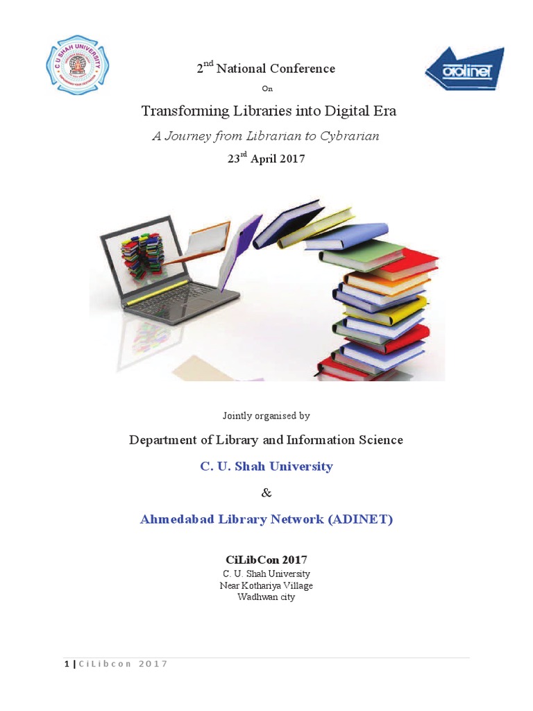 Transforming Libraries Into Digital Era: 2 National Conference | PDF ...