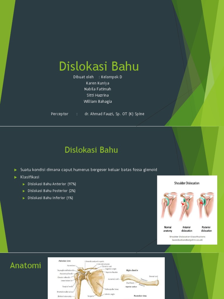 Dislokasi Bahu | PDF