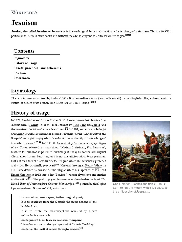 Jesuism | PDF | Ancient Mediterranean Religions | Religious Faiths