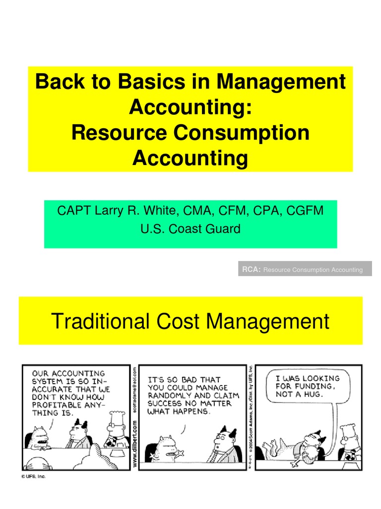 Resource Consumption Accounting Guide | PDF | Management Accounting ...