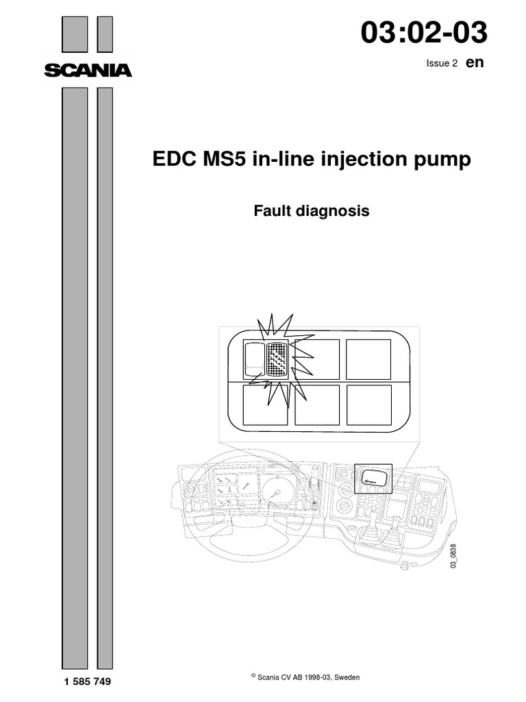 EDC MS5 In-Line Injection Pump: Issue 2 | PDF | Throttle | Switch