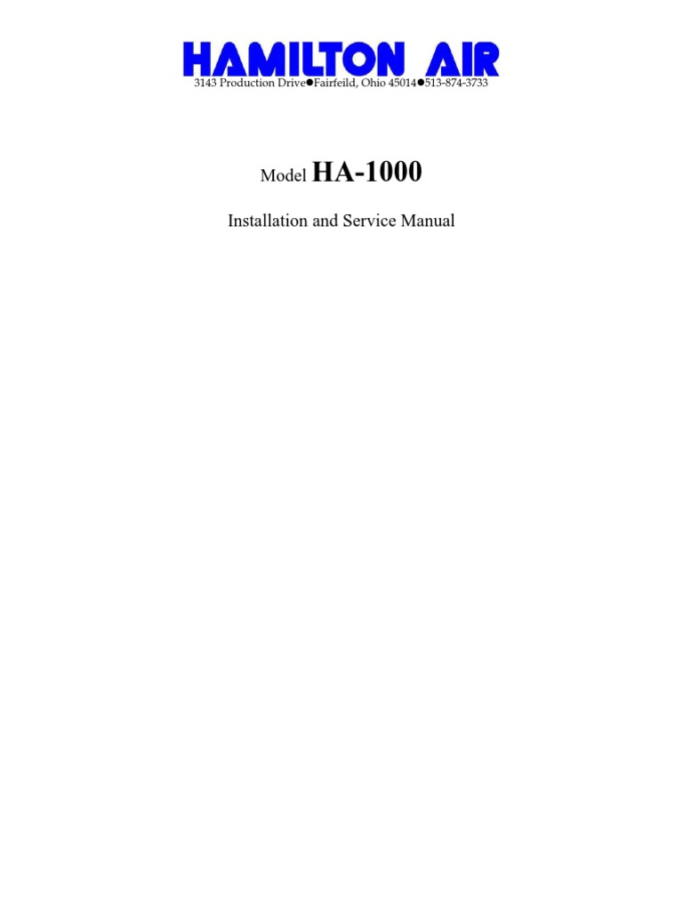 HA1000 Relay Installation and Service Manual PDF | PDF | Relay ...