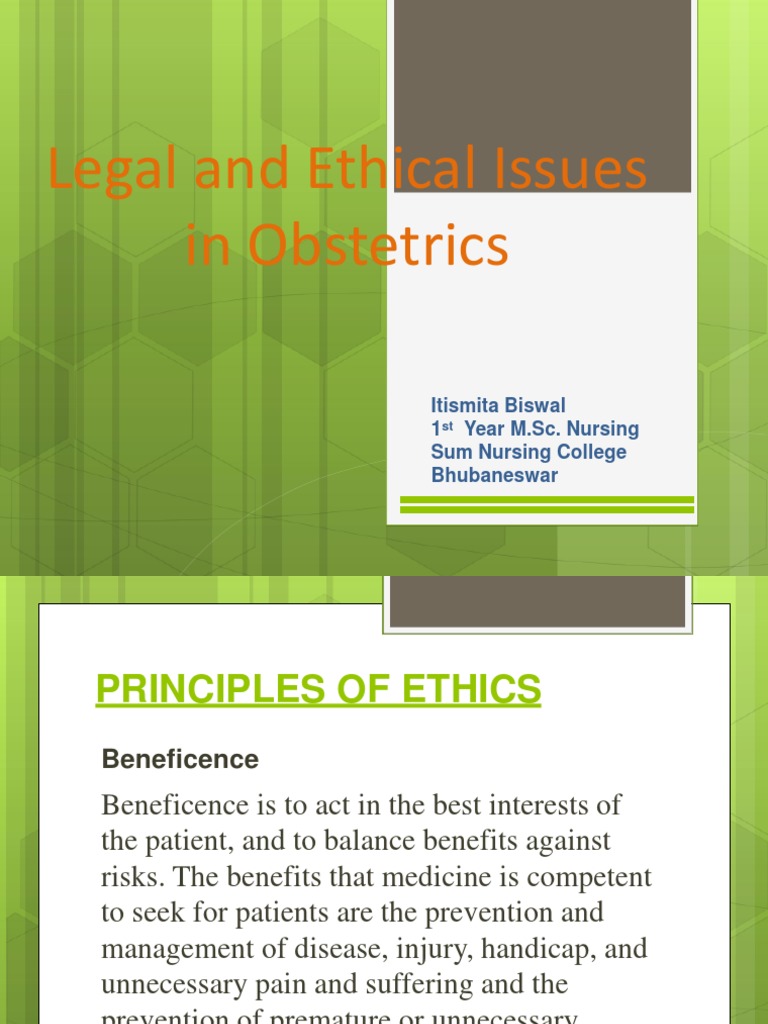 Medical and Ethical Issues in Nursing | Midwife | Medical Ethics