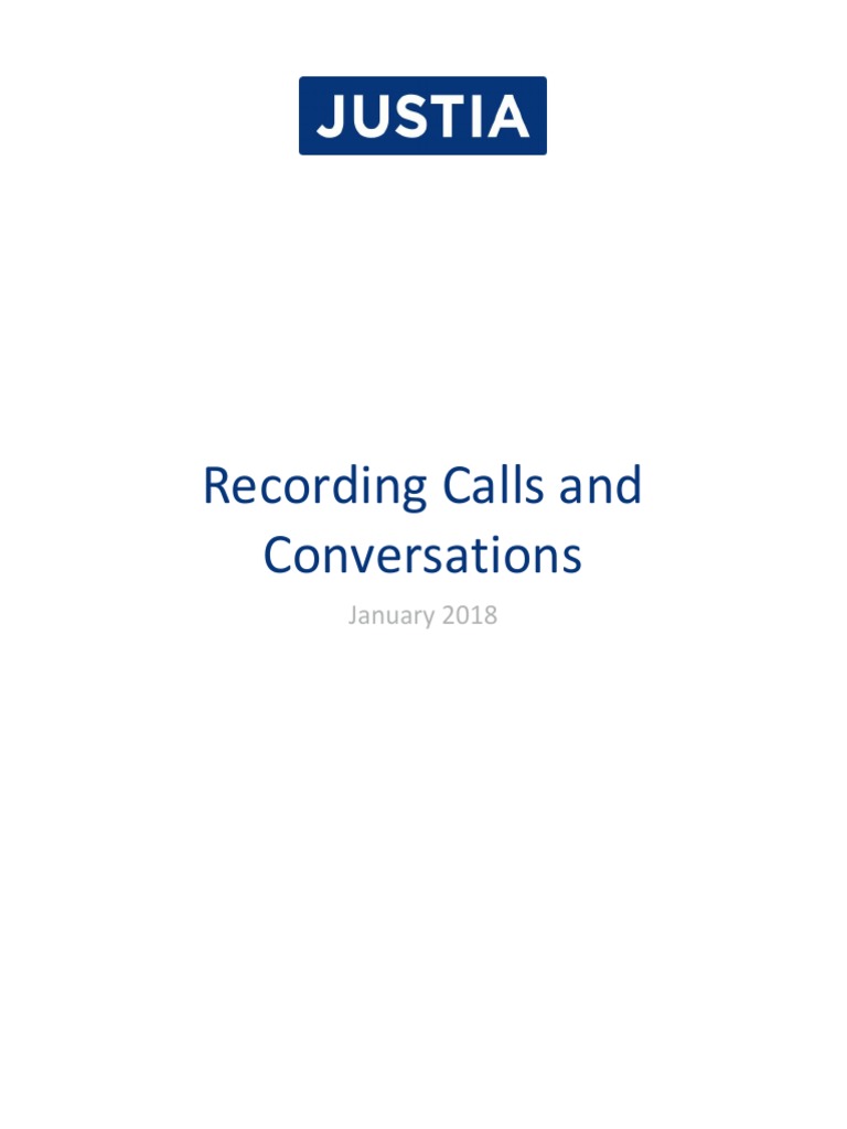 Call Recording Laws by State Guide | PDF | Telephone Tapping | Felony